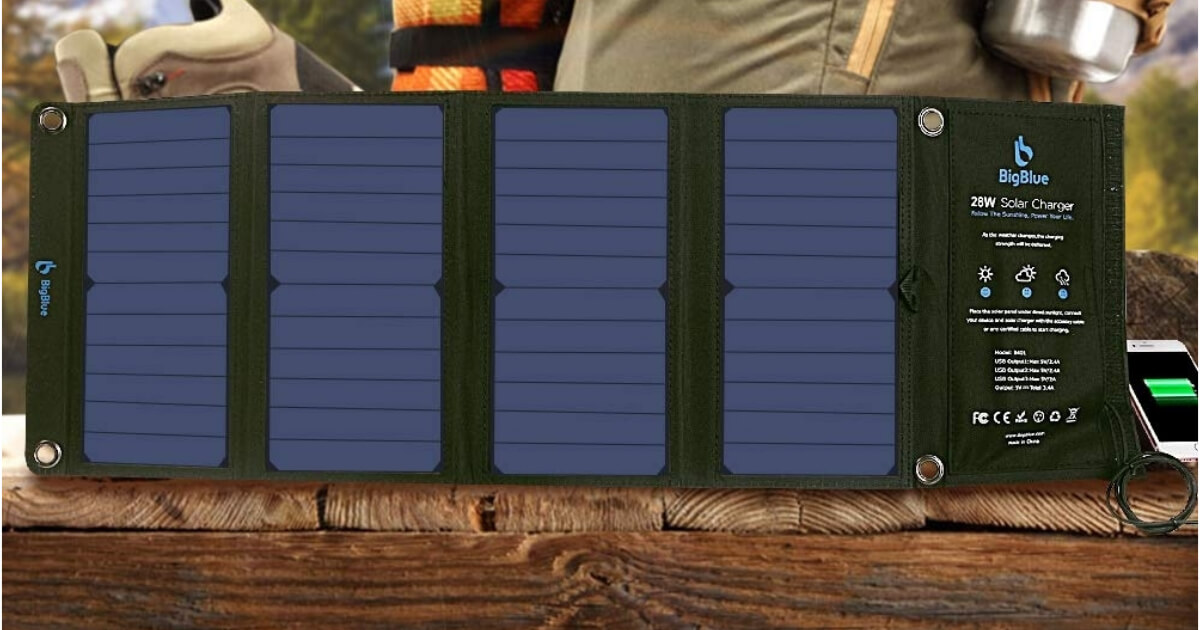 Best Portable Solar Charger for Backpacking - Easy Choice